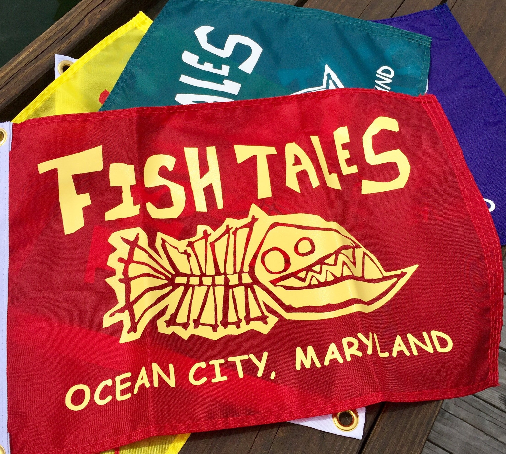 FT Large Flag – Fish Tales