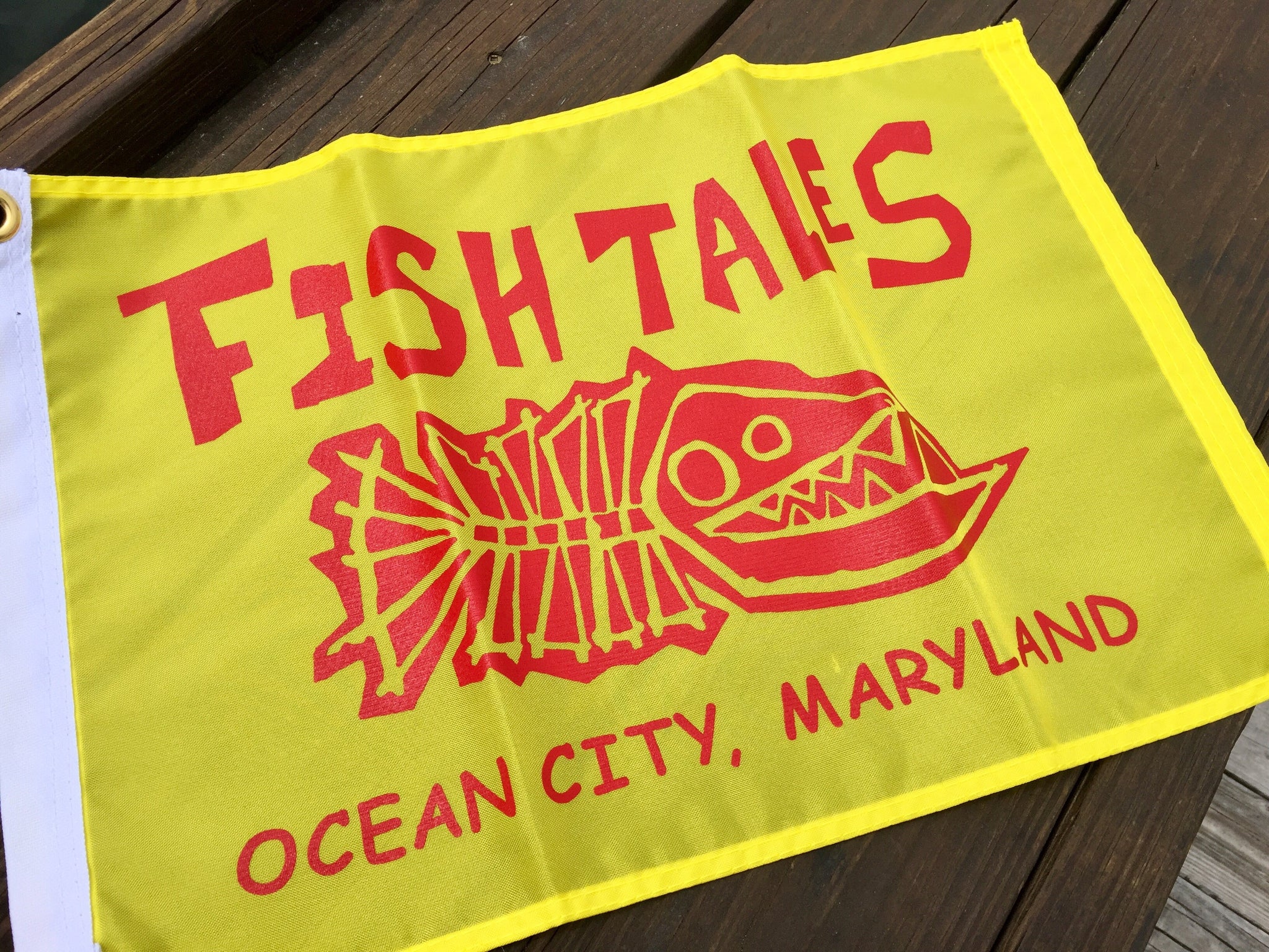 FT Large Flag – Fish Tales